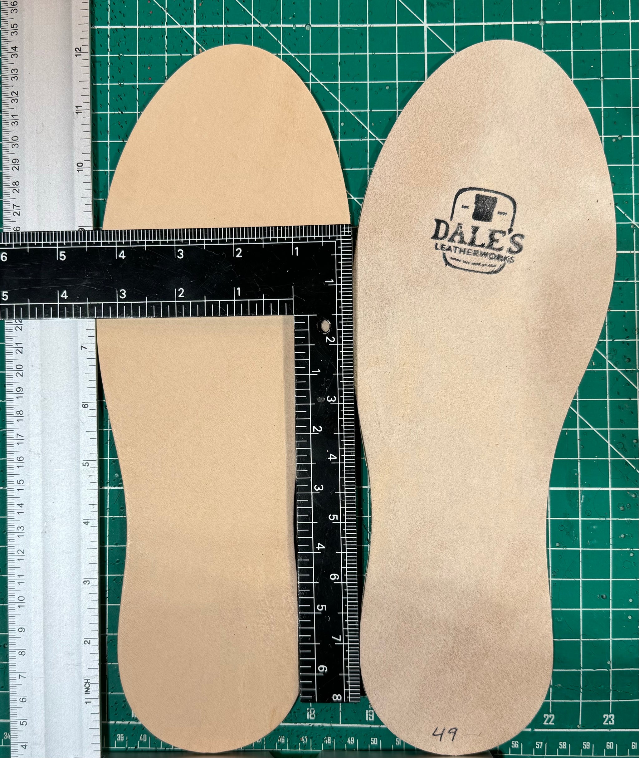 Natural Veg Tan Medium (10 oz) Insole – Dale’s Leatherworks